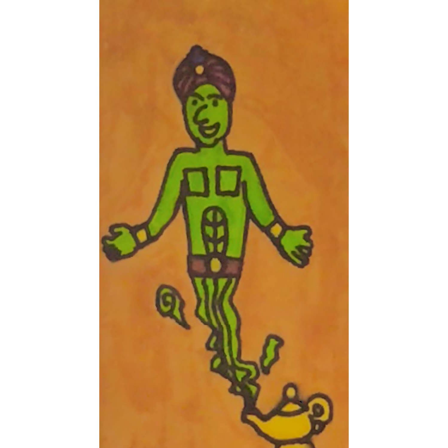 Magical Genie of The Forbidden Lamp – Jack Sanders Studios