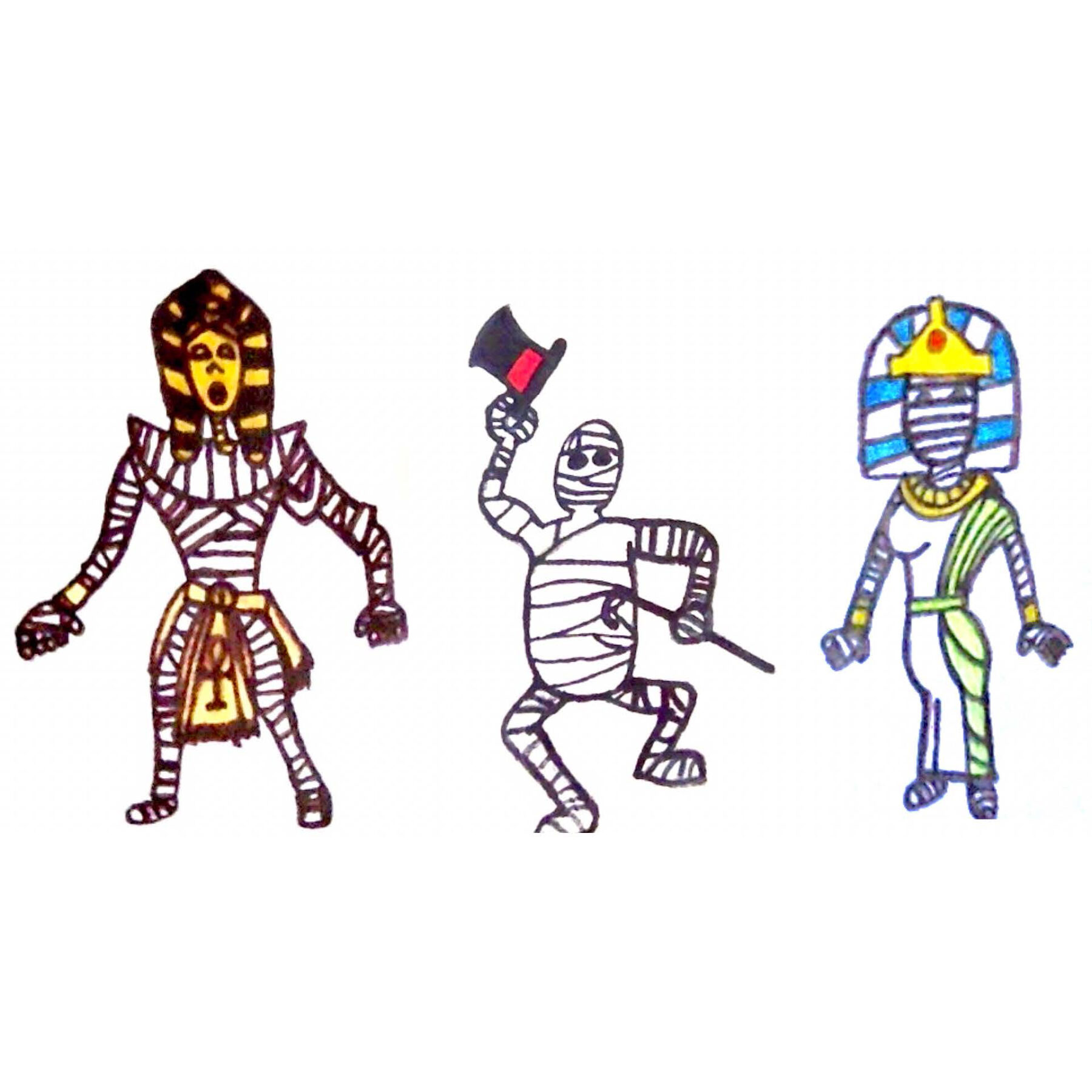 The Mummy Family – Jack Sanders Studios